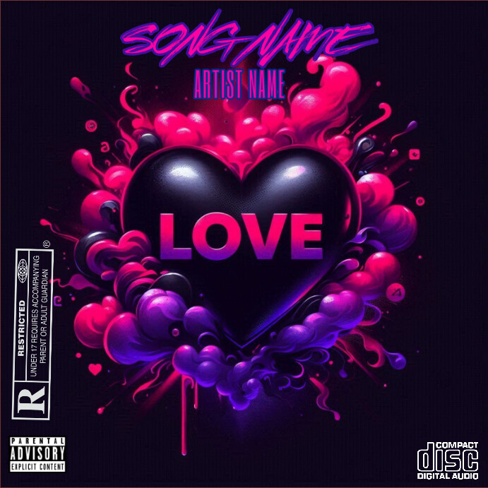 Song name album cover Template | PosterMyWall