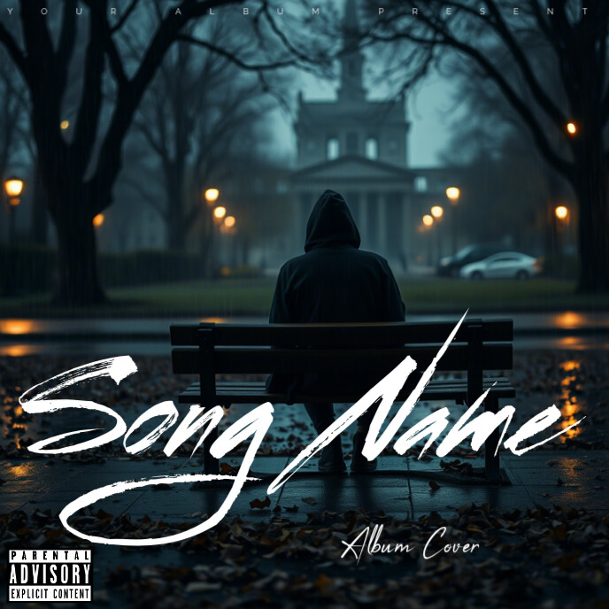 Song name and artist name album cover design Template | PosterMyWall