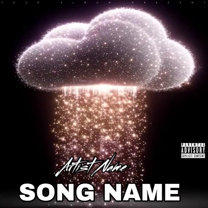 Song name and artist name album cover design Template | PosterMyWall