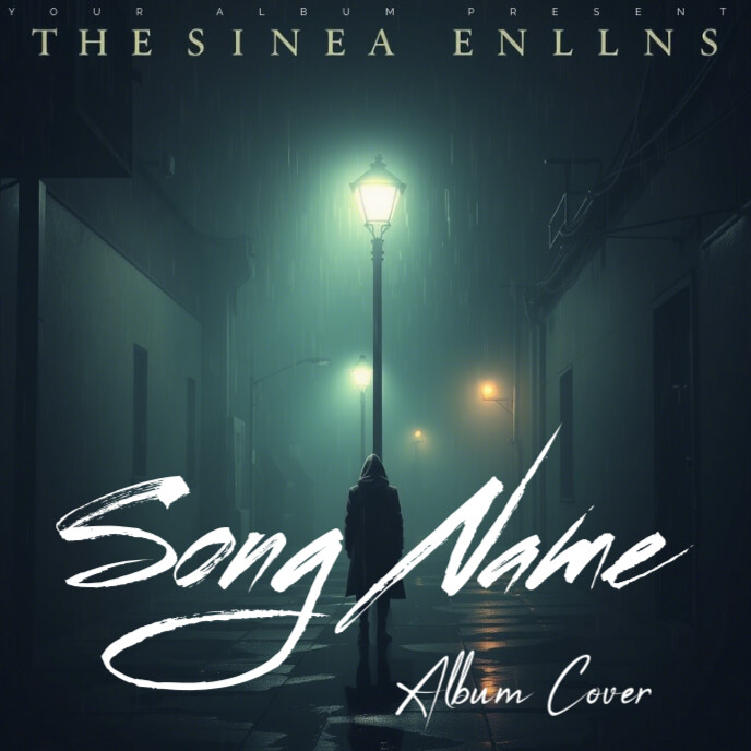 Copy of Song name and artist name album cover design | PosterMyWall