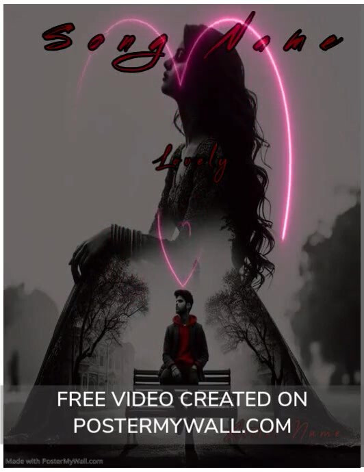 Song Name And Artist Name Album Cover Song Template | PosterMyWall