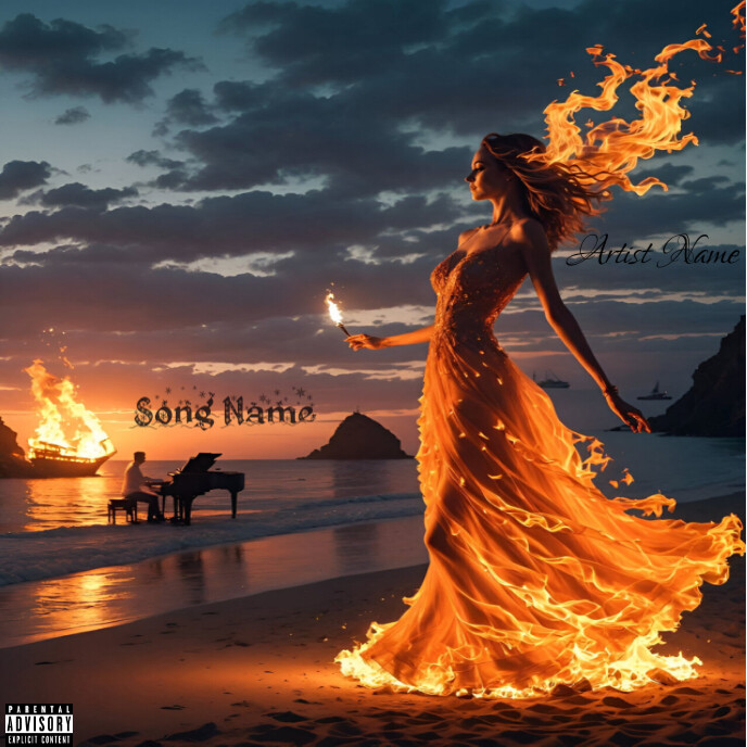 Song Name Template | PosterMyWall