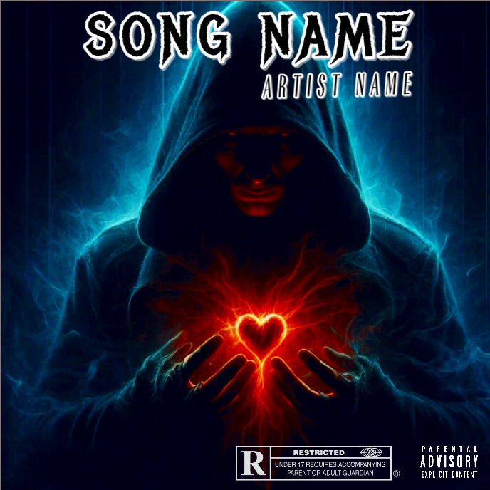 song nameCover Album Cover Template | PosterMyWall