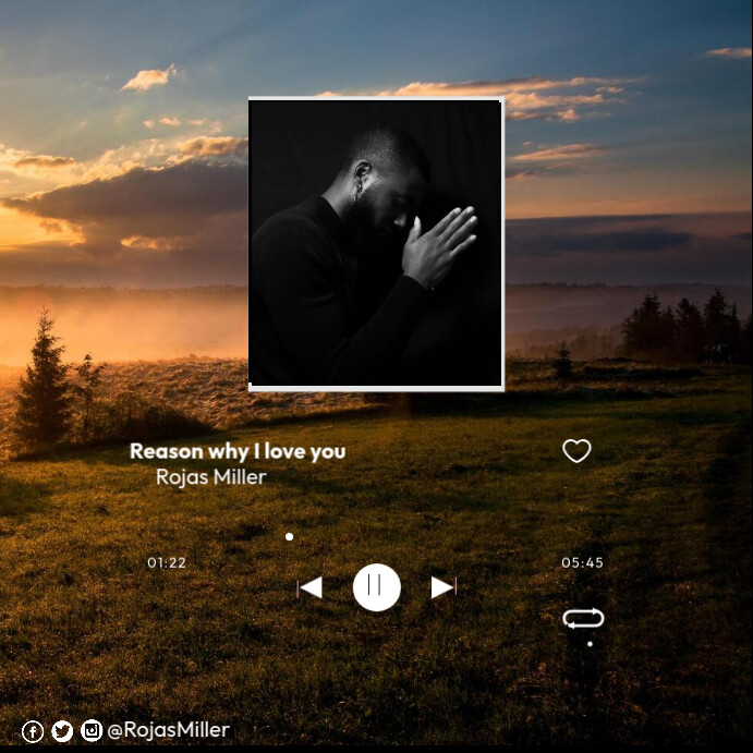 song release poster Template | PosterMyWall