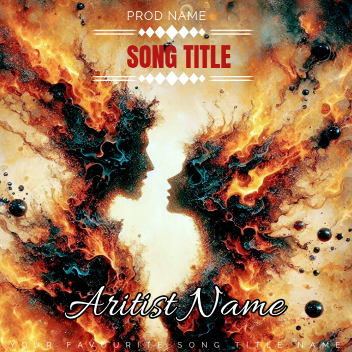 Song title album cover Template | PosterMyWall