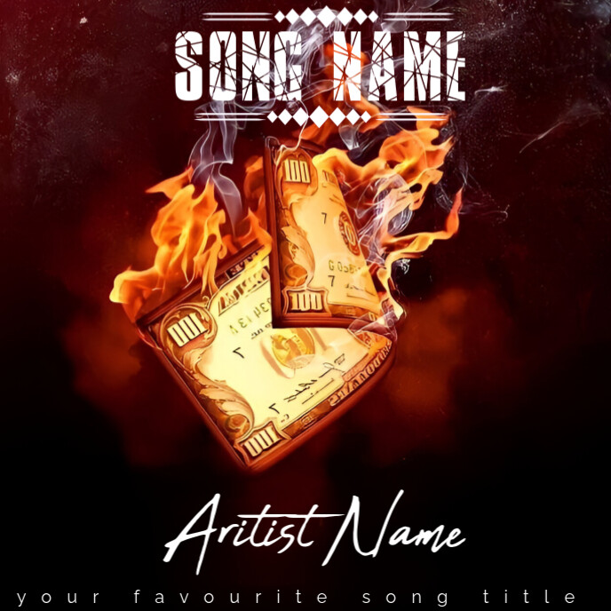 Copy of song title album cover | PosterMyWall
