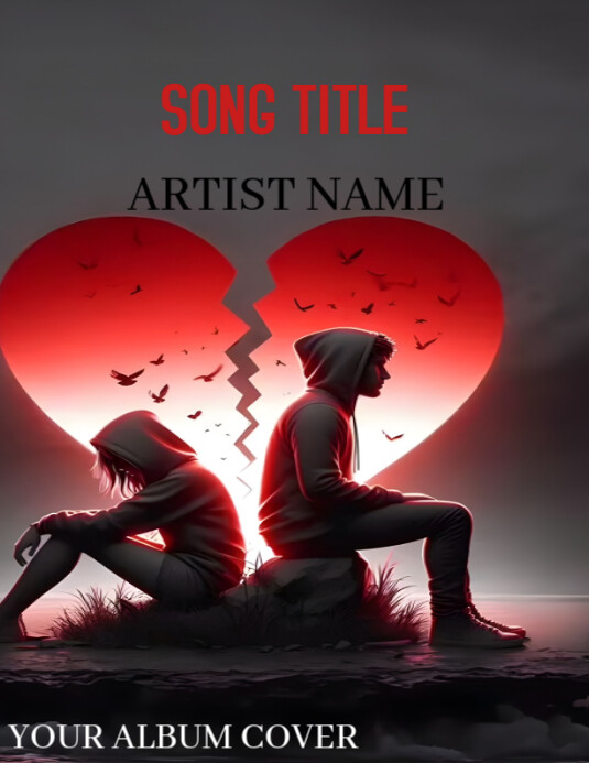 SONG TITLE ALBUM COVER Template | PosterMyWall