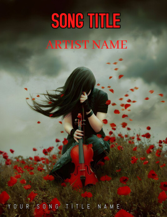 song title cover desgin Template | PosterMyWall