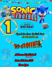 Sonic Template | PosterMyWall