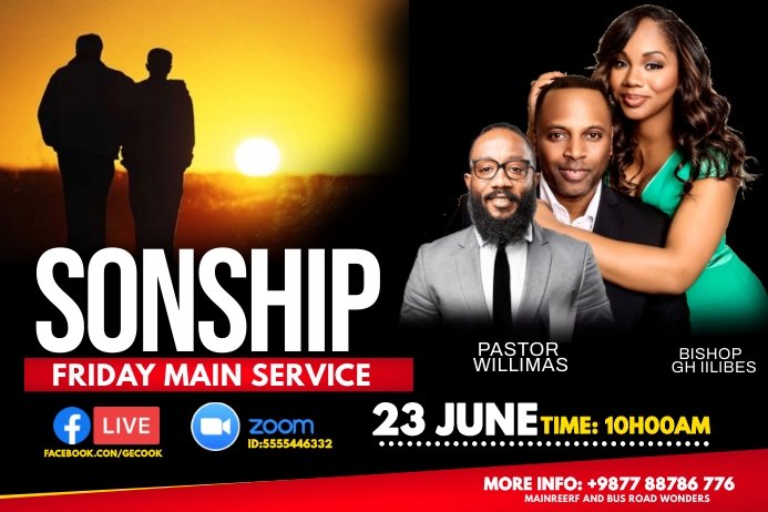 sonship Template | PosterMyWall