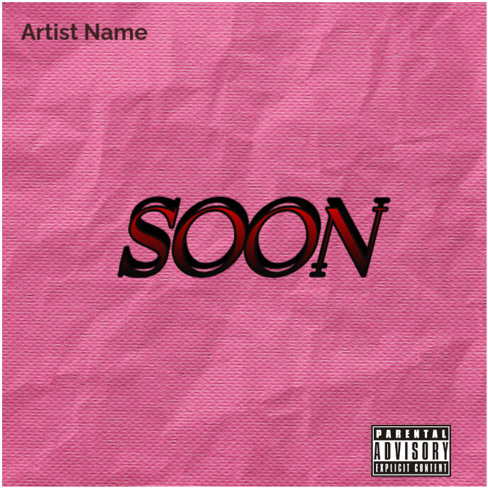 Soon album cover Template | PosterMyWall
