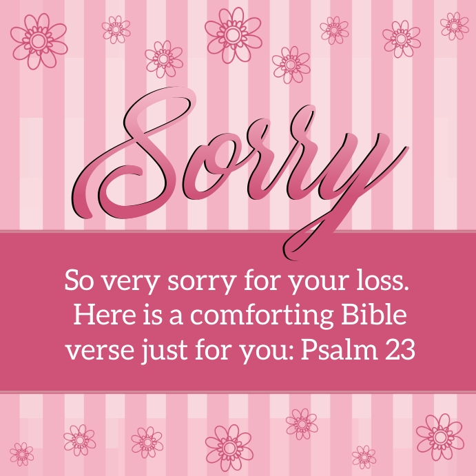 SORRY ONLINE GREETING CARD TEMPLATE | PosterMyWall