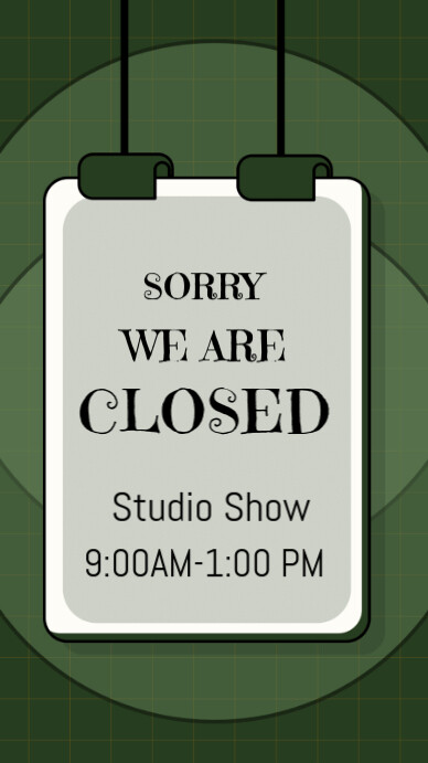 Sorry we are closed Template | PosterMyWall