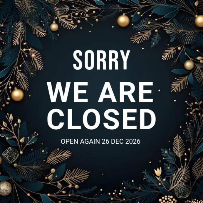 Sorry We Are Closed Instagram Post Template | PosterMyWall