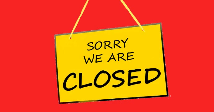 sorry we are closed now facebook post Template | PosterMyWall