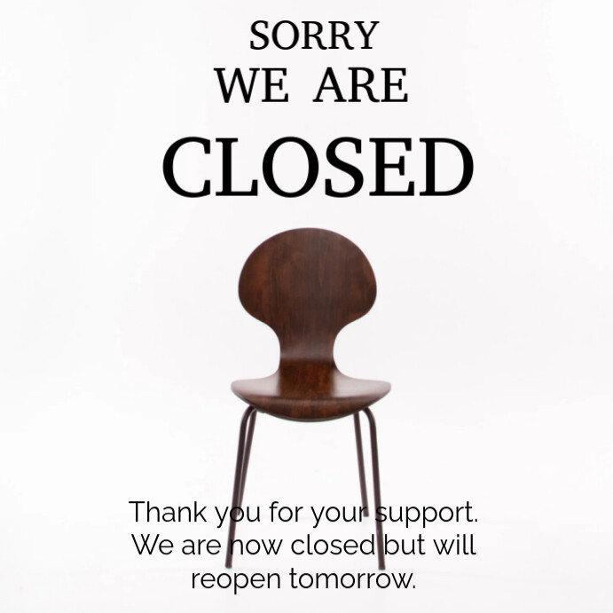 Sorry we are hiring Template | PosterMyWall
