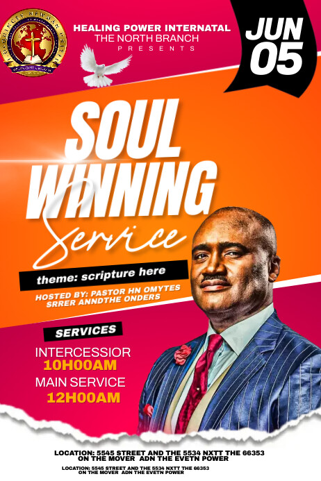 soul winning Template | PosterMyWall