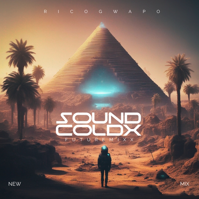 Sound future album artwork template | PosterMyWall