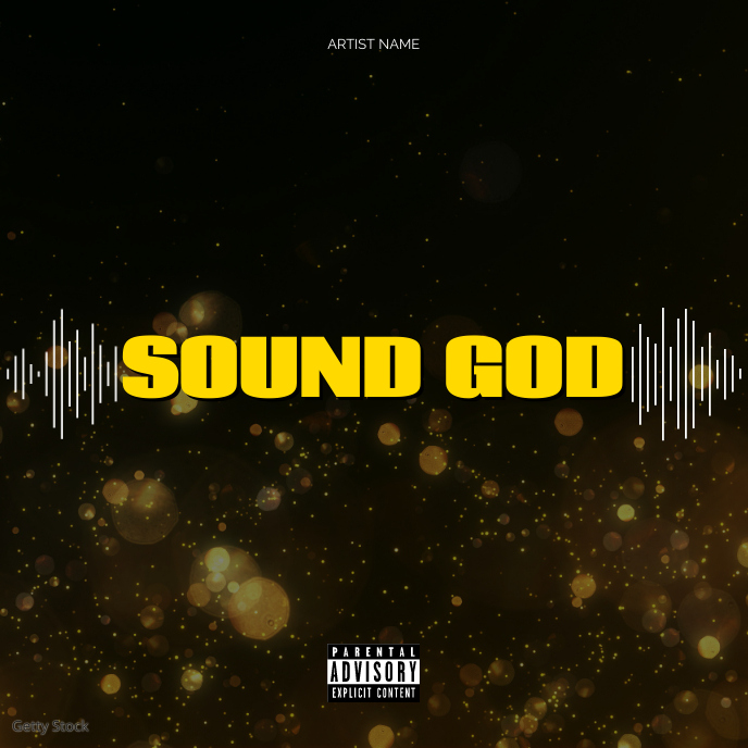 Copy of Sound God Album cover Art 2 | PosterMyWall
