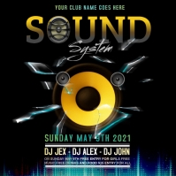 sound system Template | PosterMyWall
