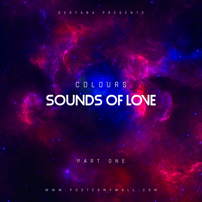 Sounds of love part 1 CD Cover Template | PosterMyWall