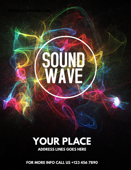 Copy of Soundwave Flyer | PosterMyWall