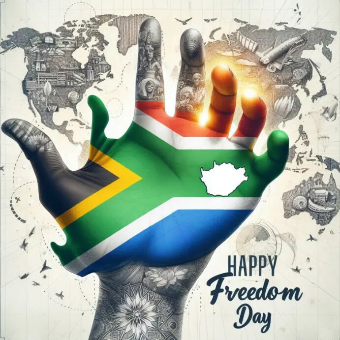 South Africa Freedom Day Celebration Template | PosterMyWall