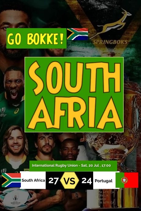 Go Bokke Template | PosterMyWall