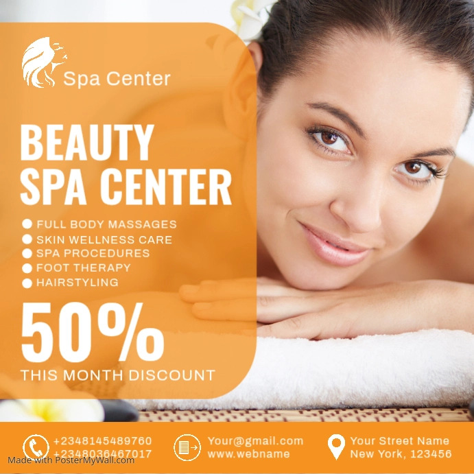 SPA (21) Template | PosterMyWall