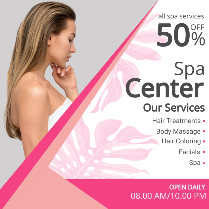 Copy of Spa Center Ads | PosterMyWall