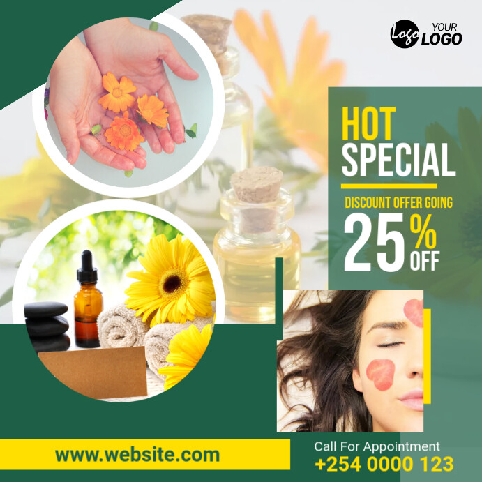 Spa Center Deal Template | PosterMyWall