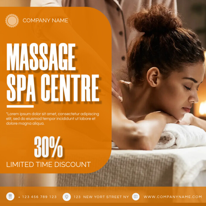 SPA Template | PosterMyWall
