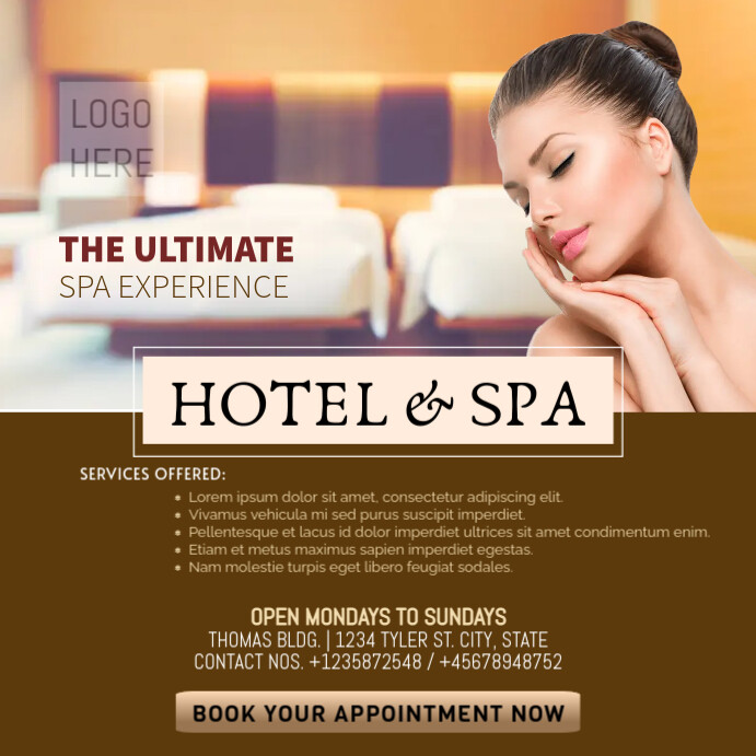 spa instagram post Template | PosterMyWall