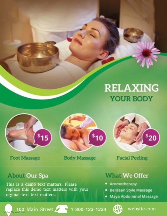 Copy of Spa | PosterMyWall