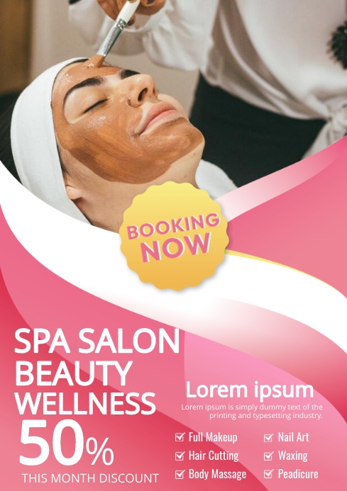 Spa Promotion Flyers Template | PosterMyWall