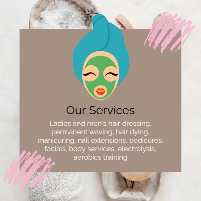Spa Services IG Post Template | PosterMyWall