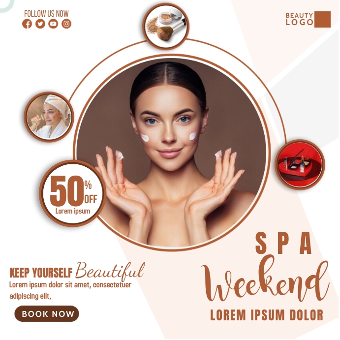 SPA Weekend Template | PosterMyWall
