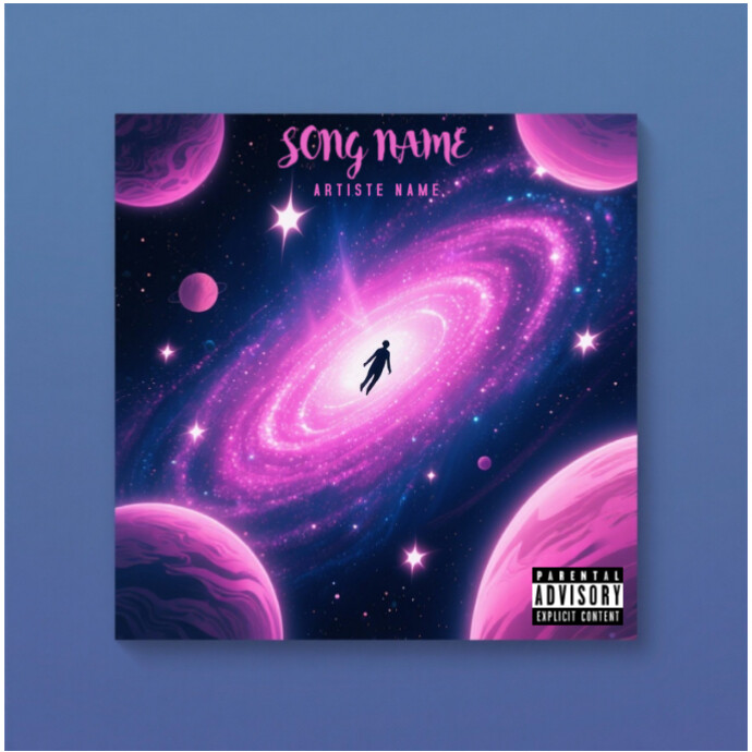 space album cover Template | PosterMyWall