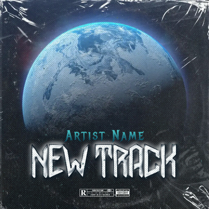 Copy of Space alien Cover Album art trap mixtape rap | PosterMyWall