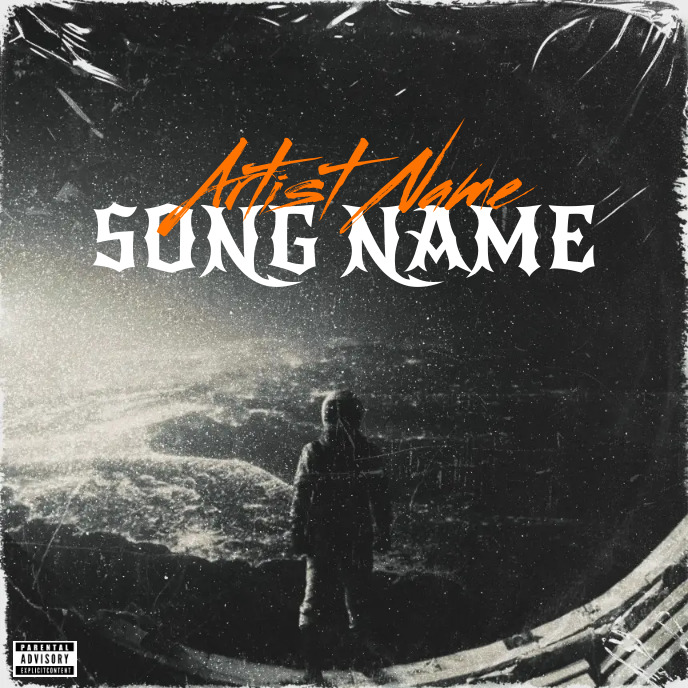 Space alien Cover Album art trap mixtape rap Template | PosterMyWall