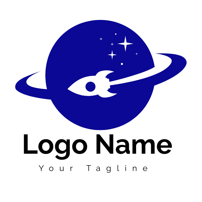 Space and Technology Logo Design Template | PosterMyWall
