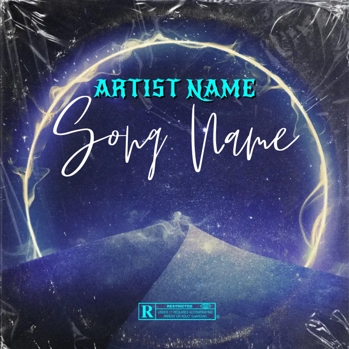 Space Cover Album music art trap mixtape rap Template | PosterMyWall