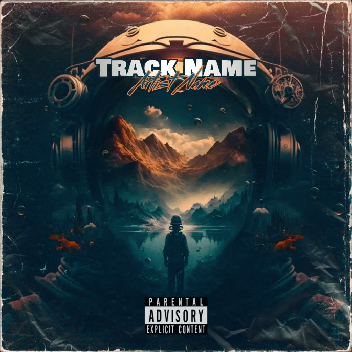 space Cover Album music art trap mixtape rap Template | PosterMyWall