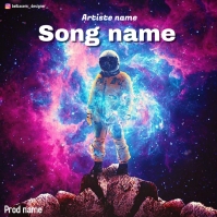 Space Shortcut Album Artwork Template | PosterMyWall