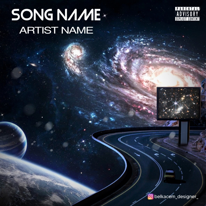 space cover art by belkacem designer | PosterMyWall