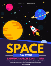 Space Day Template | PosterMyWall