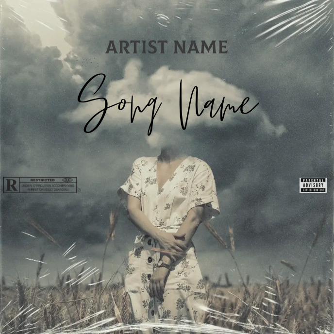 Space girl Cover Album art trap mixtape rap Template | PosterMyWall