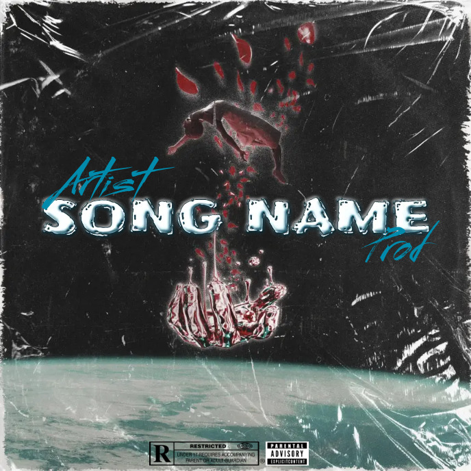 Space girl Cover Album art trap mixtape rap Template | PosterMyWall