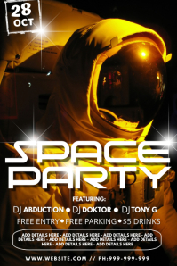 Formal Party Poster Template | PosterMyWall