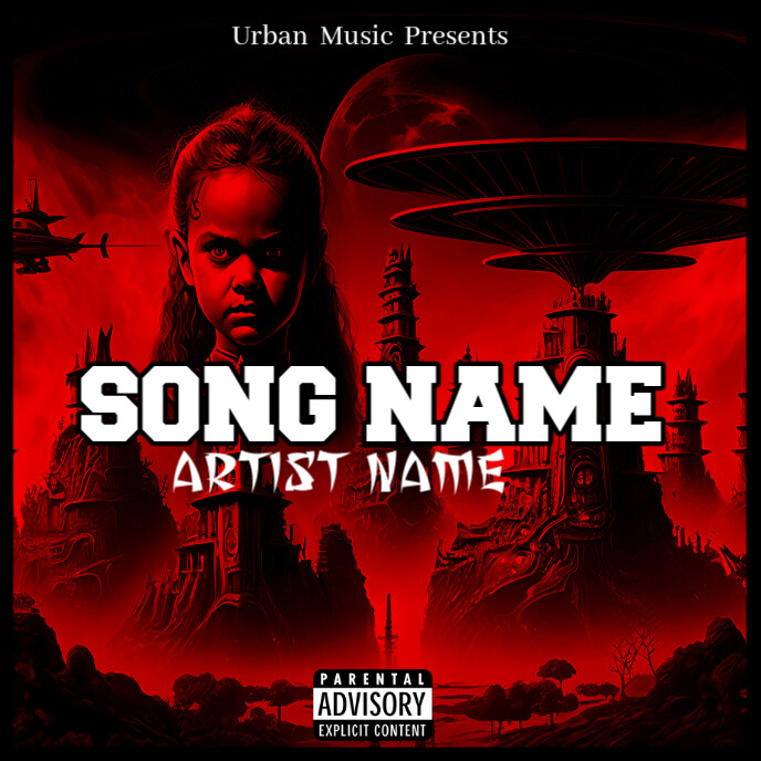 Copy of Spaceship Album Cover | PosterMyWall